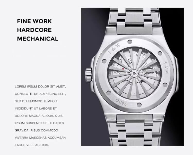 Đồng hồ cơ IW carnival iw750g phong cách thể thao, sang trọng, lịch lãm tuyệt đẹp. Đồng hồ iw ...