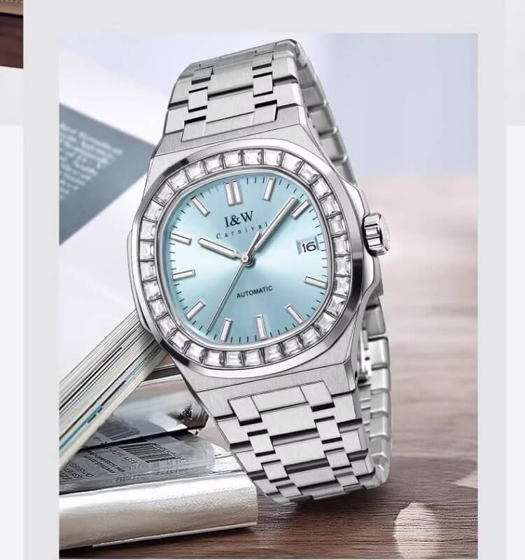 Đồng hồ cơ IW carnival iw750g phong cách thể thao, sang trọng, lịch lãm tuyệt đẹp. Đồng hồ iw ...