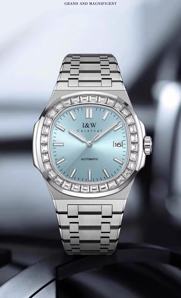 Đồng hồ cơ IW carnival iw750g phong cách thể thao, sang trọng, lịch lãm tuyệt đẹp. Đồng hồ iw ...